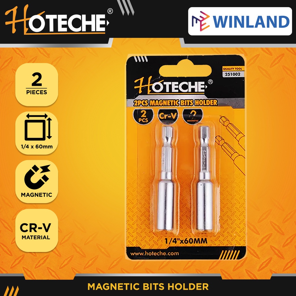 HOTECHE by Winland 2Pcs Magnetic Bits Holder 251002 | Shopee Philippines