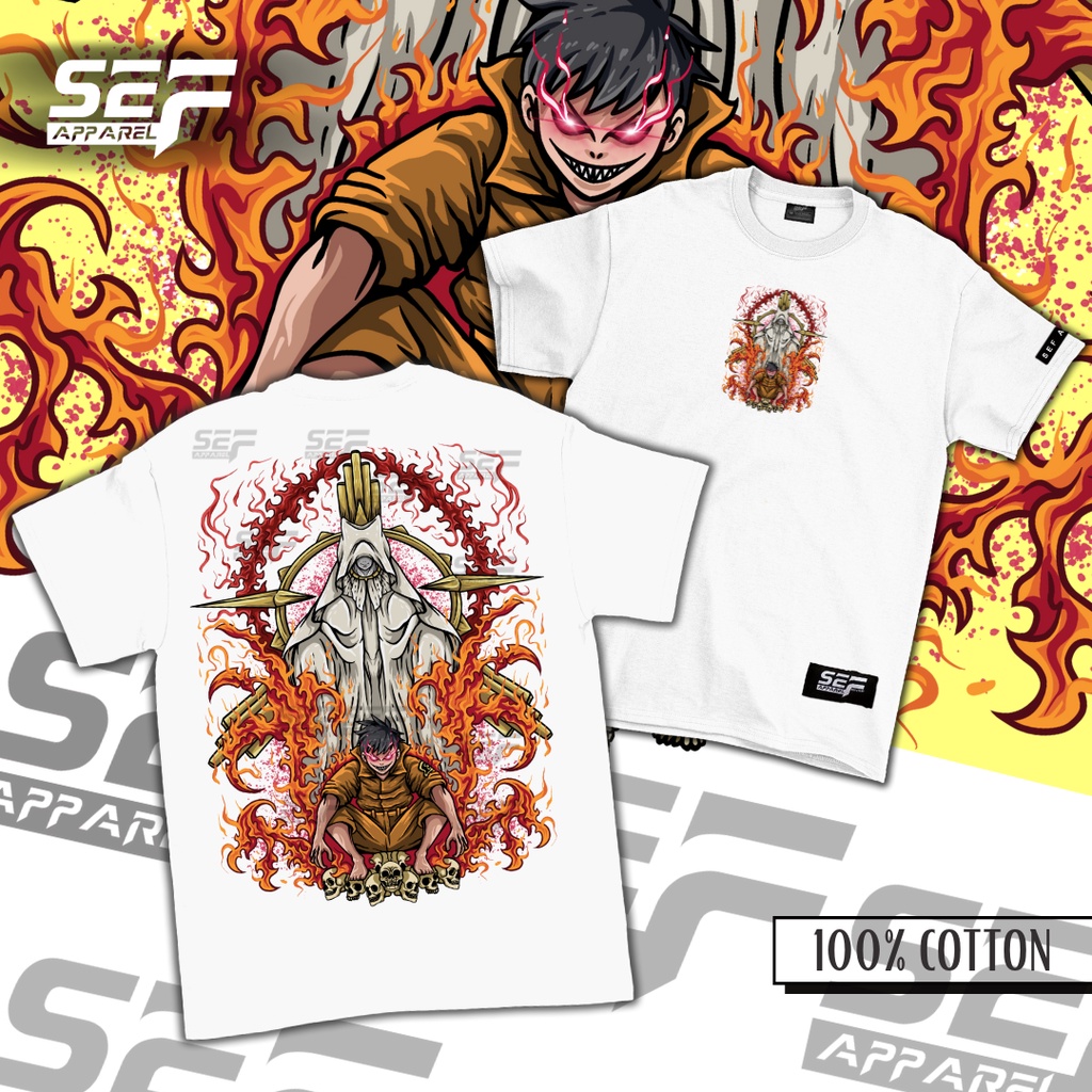 SEF Apparel Shinra of Fire Force Anime T-shirt Tees and Clothing Unisex ...