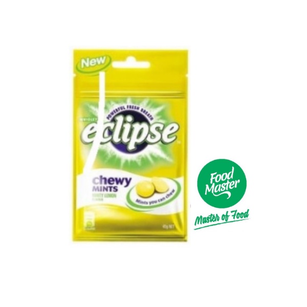 Eclipse Chewy Mints ~ Lemon Flavour 45g ( Free fragile + bubblewrap ...