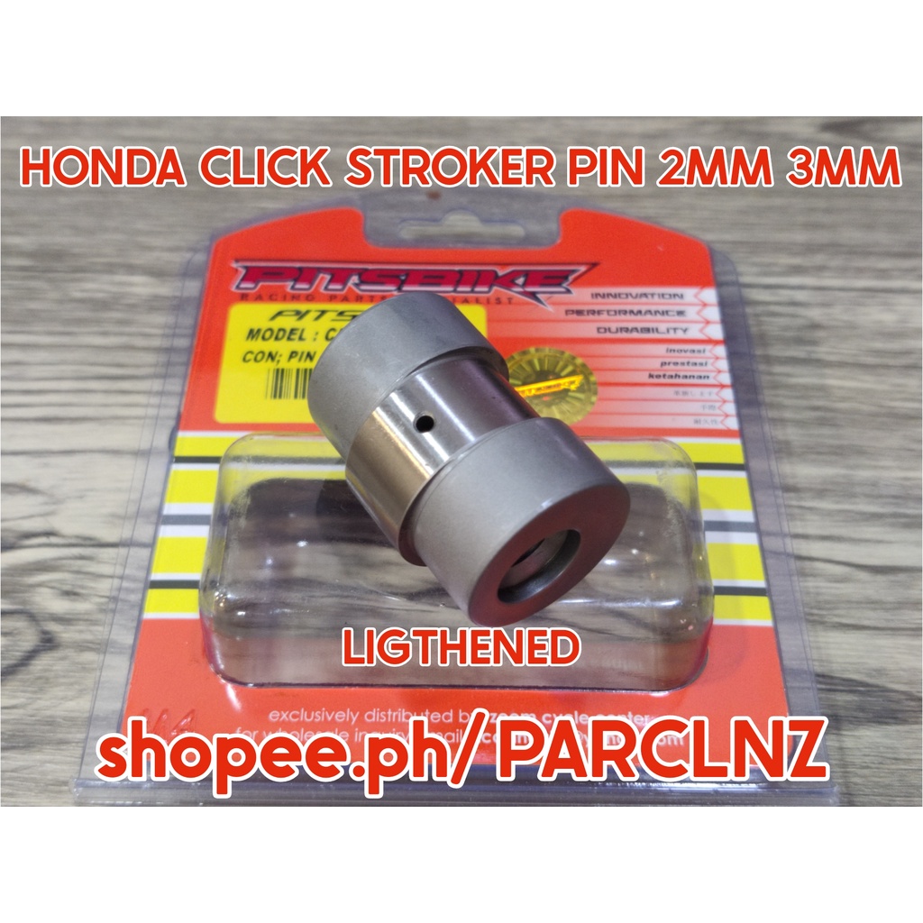 Honda Click Stroker Pin Connecting Pin 2mm 3mm [Ligthened] | Shopee ...