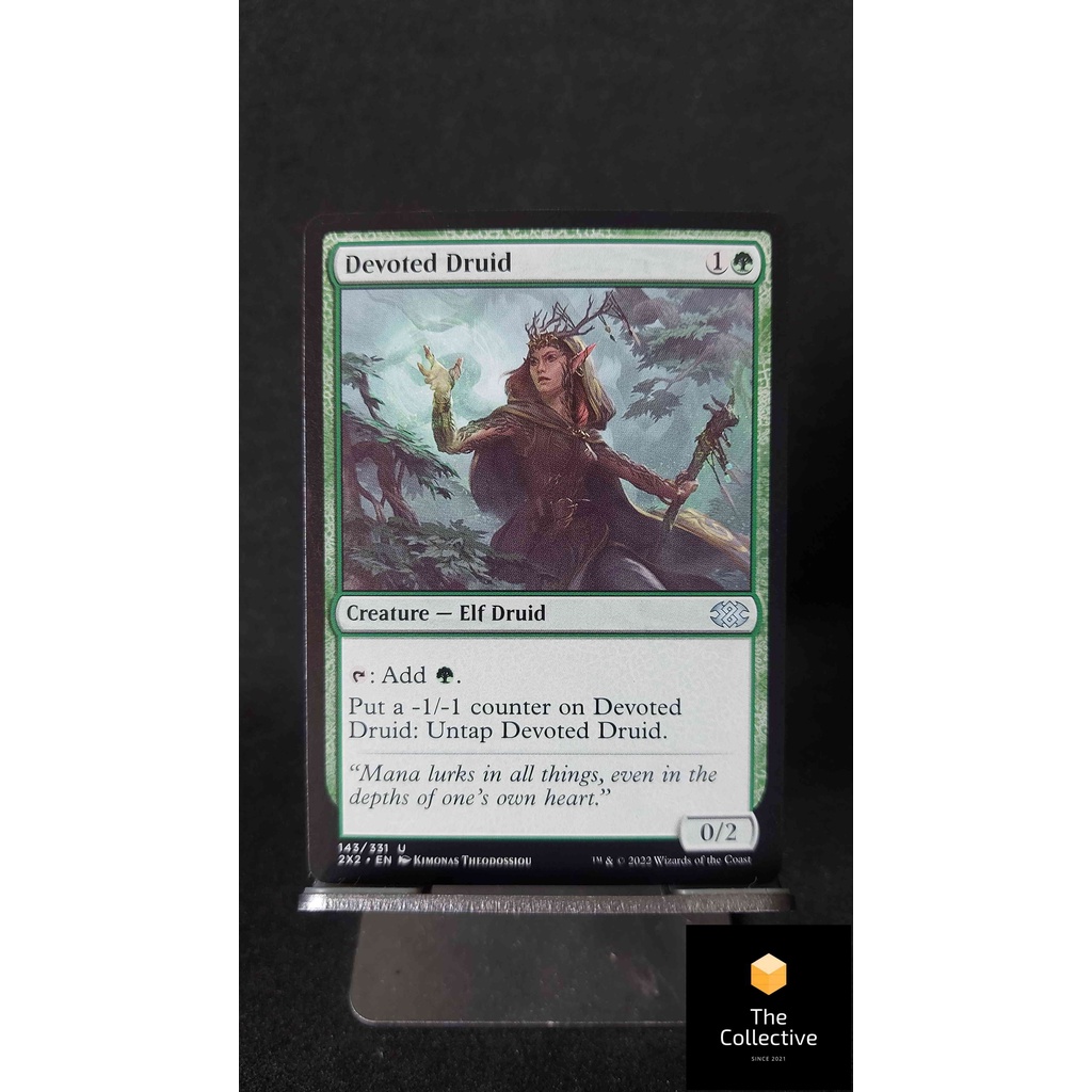 Magic the Gathering - MTG Card Game - Devoted Druid - [ID: GB1 ...
