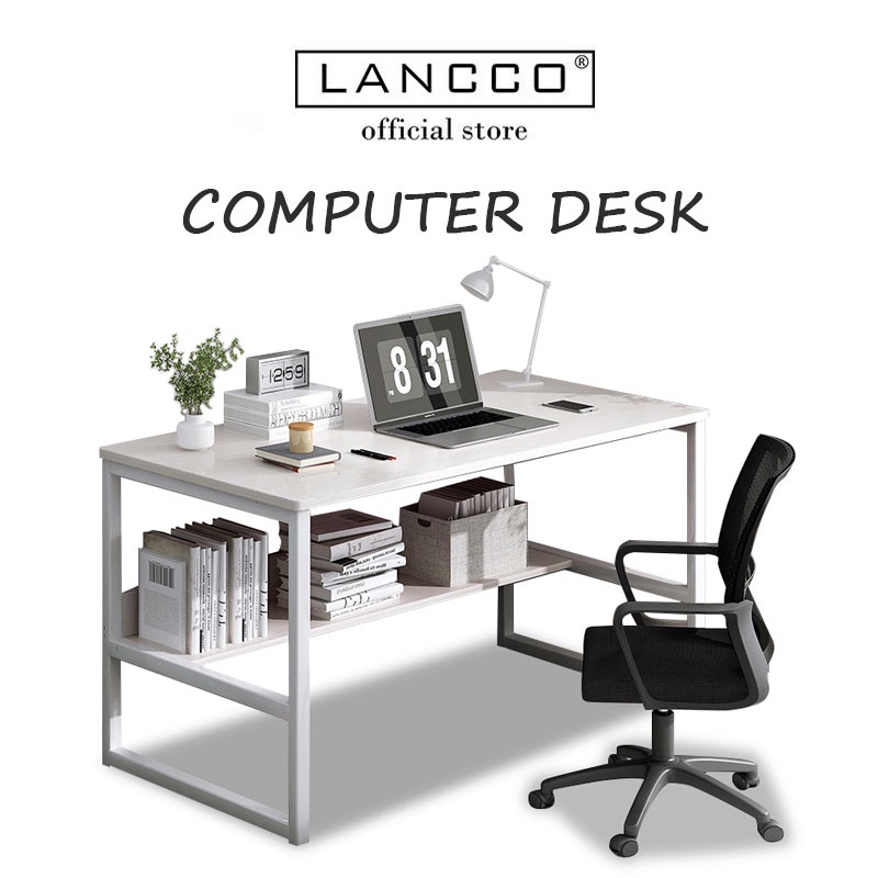 120 Student study Desk Computer Table modern writing living room ...