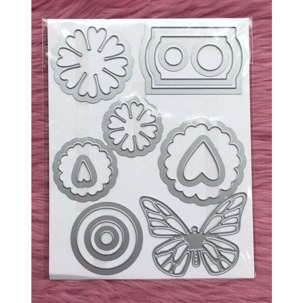 Sizzix Thinllits Die- Florals And Butterflies | Shopee Philippines