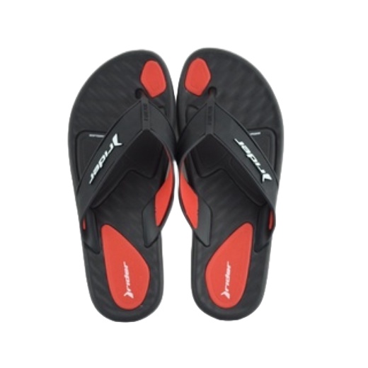 Rider R Line Plus II Ad Black Red Men's Slippers | Shopee Philippines