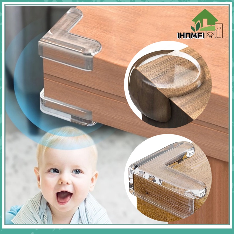 Table Corner Protector Transparent Table Edge Protector Soft Edge ...