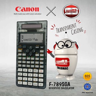 Canon F-789SGA Scientific Calculator (Transparent Casing) | Shopee ...