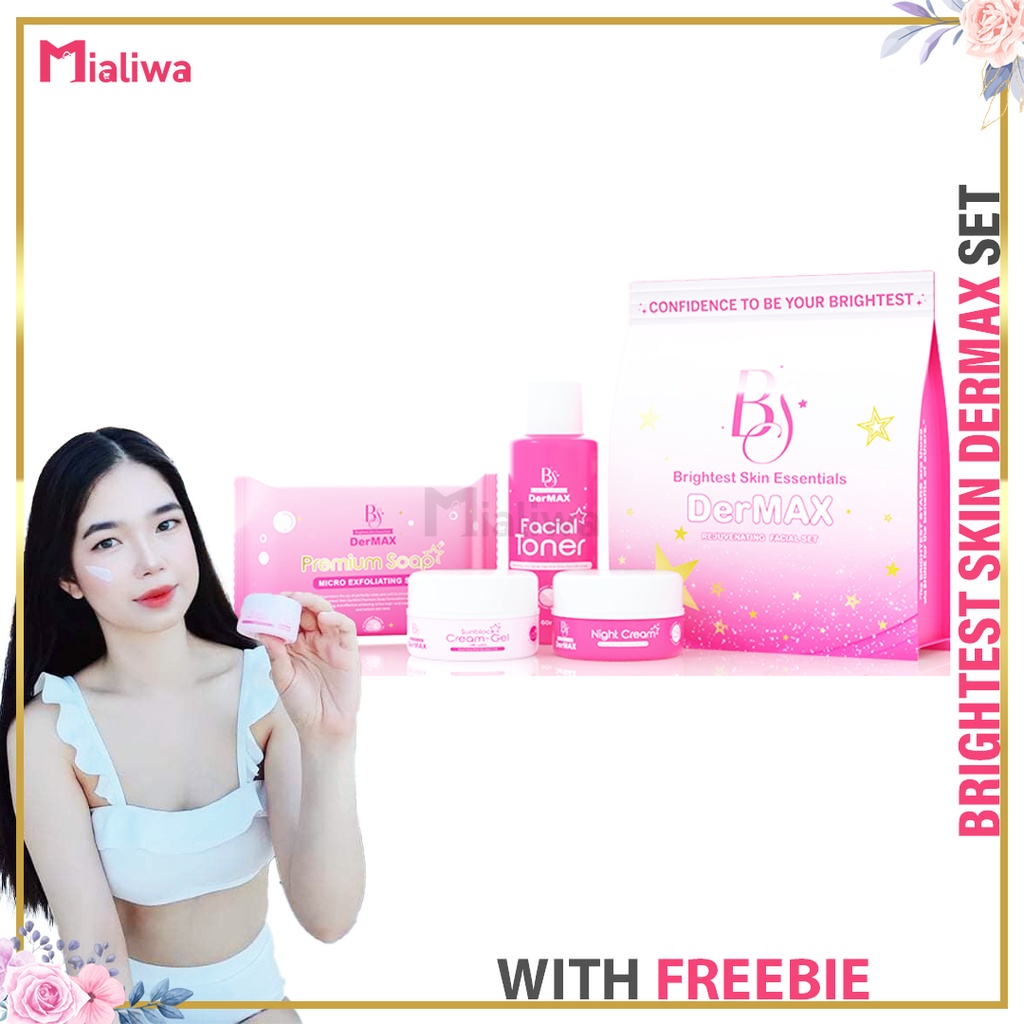 Brightest Skin Essentials Dermax Rejuvenating Facial Set, Hydrating ...