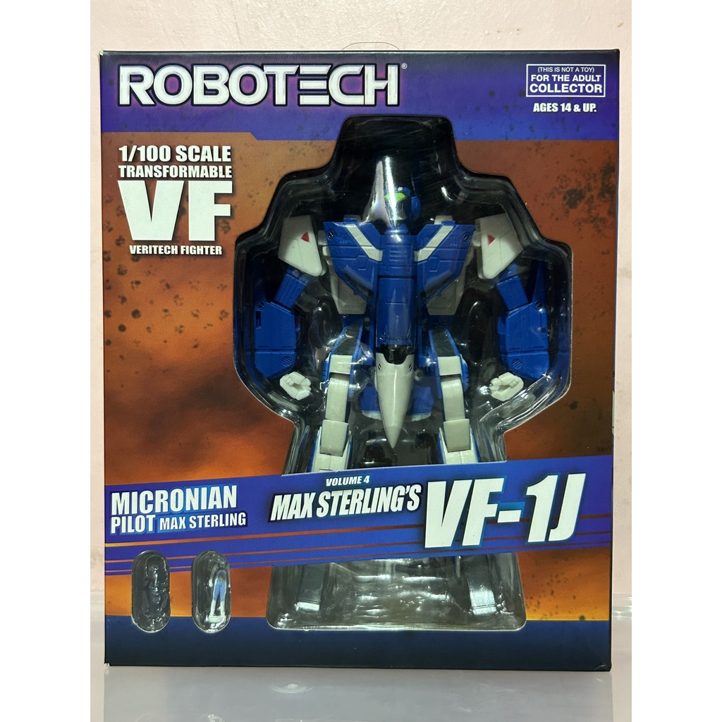 Toynami Robotech Max Sterling's VF-1J Veritech Fighter - Micronian ...