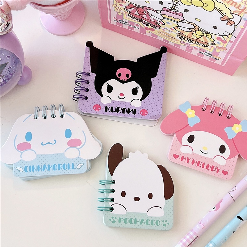 Sanrio BOBO Coil Book Mini Memo Note Book Cartoon Portable Notepad ...