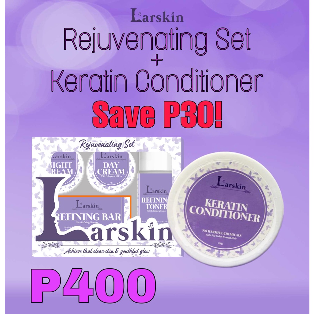 Rejuvenating Set & Keratin Conditioner Set | Shopee Philippines