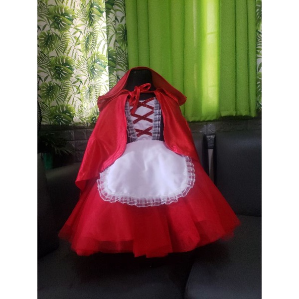 Little Red Riding Hood Costume | Shopee Philippines