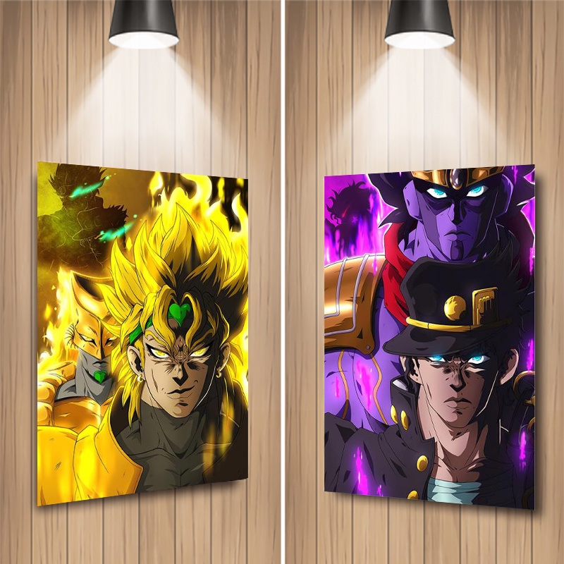 JoJo's Bizarre Adventure 3D Lenticular Posters Kujo Jotaro Dio Brando ...