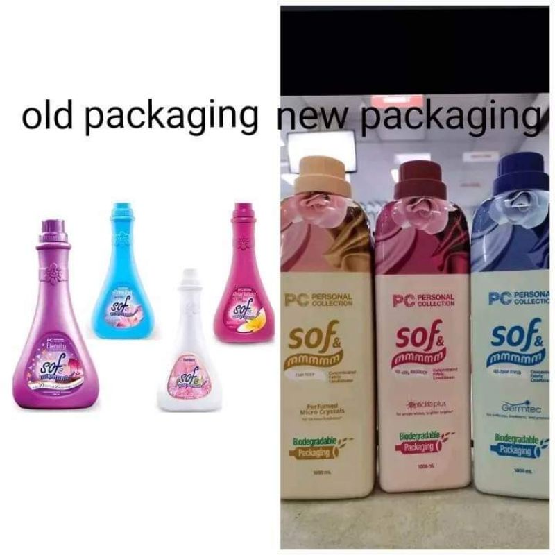 PC SOF & MMMM FABCON CONDITIONER 1000ML | Shopee Philippines