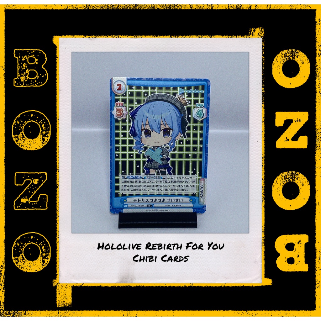 Hololive Rebirth For You Chibi Cards [JP VERSION] | Shopee Philippines