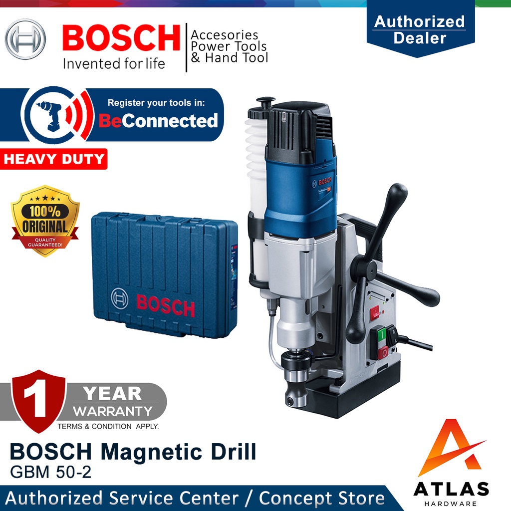 Bosch GBM 50-2 Magnetic Drill HEAVY DUTY | Shopee Philippines