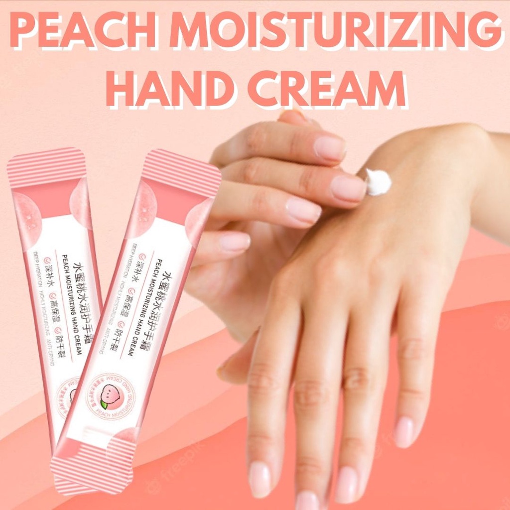 PEACH MOISTURIING HAND CREAM | DEEP HYDRATION | HIGHLY MOISTURIZING ...