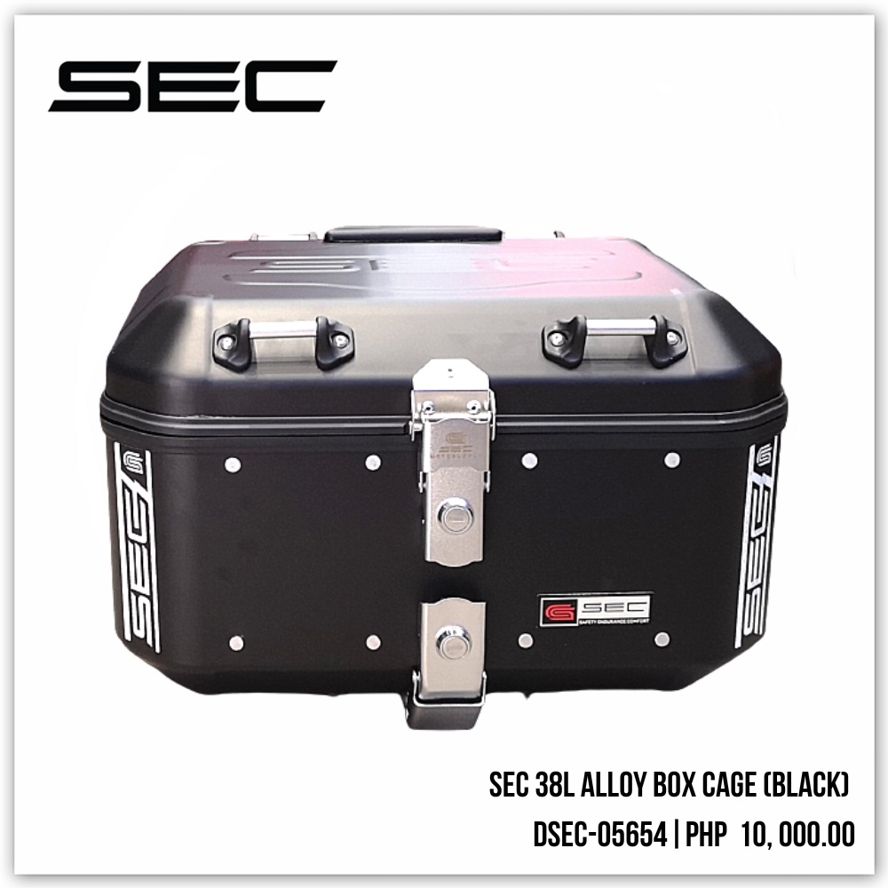DSEC-05654 | SEC 38L Alloy Box Cage (Black) | Shopee Philippines