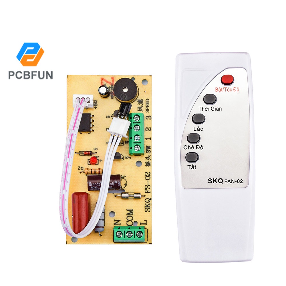 Pcbfun Modified Board Circuit Board Control Motherboard Fan Remote ...