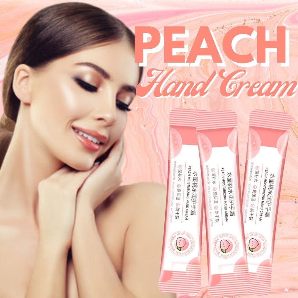 PEACH MOISTURIING HAND CREAM | DEEP HYDRATION | HIGHLY MOISTURIZING ...