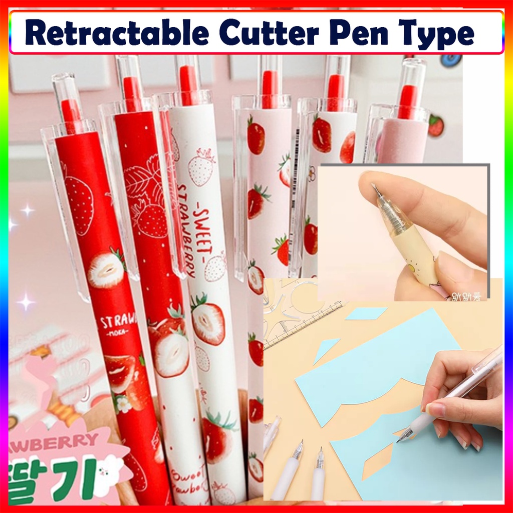 Pen Type Cutter Engraver Stationary Art Craft Office Student Use Carve ...