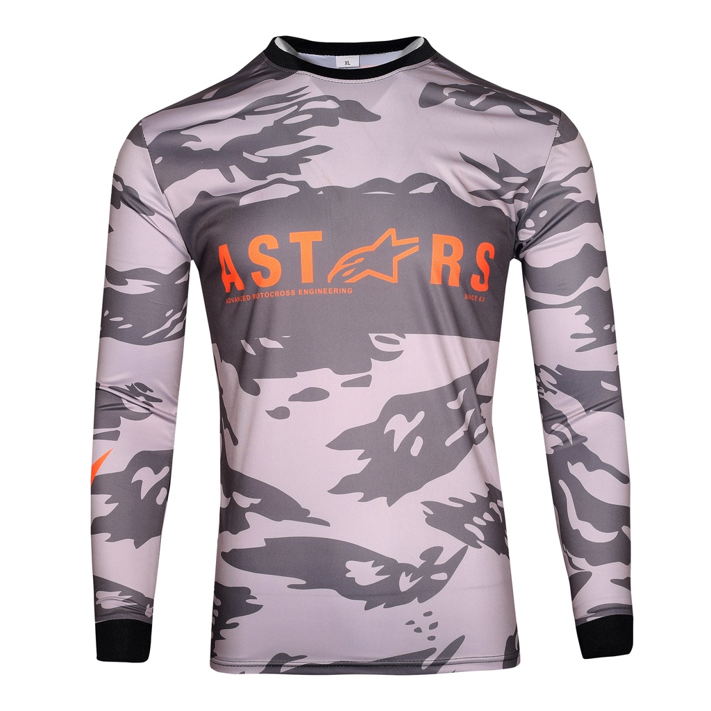 Long Sleeve Motocross Jersey For Men Dri Fit Motorcycle Sublimation Shirt Motor Jersey | Shopee ...