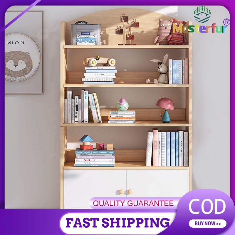 COD Bookshelf Floor shelf Modern storage cabinet Multipurpose Bookcase ...