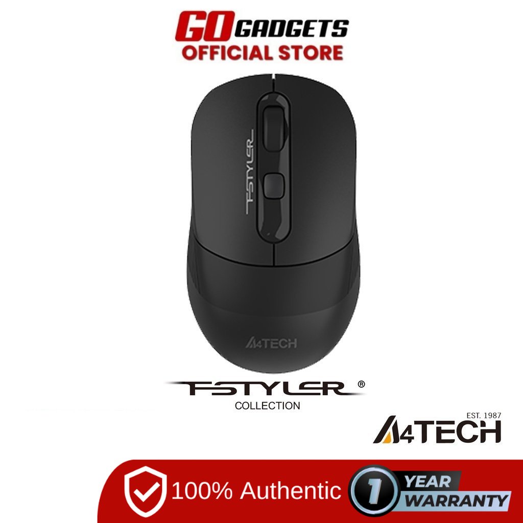 A4Tech Fstyler FB10C Rechargeable Bluetooth & 2.4ghz Wireless Mouse ...