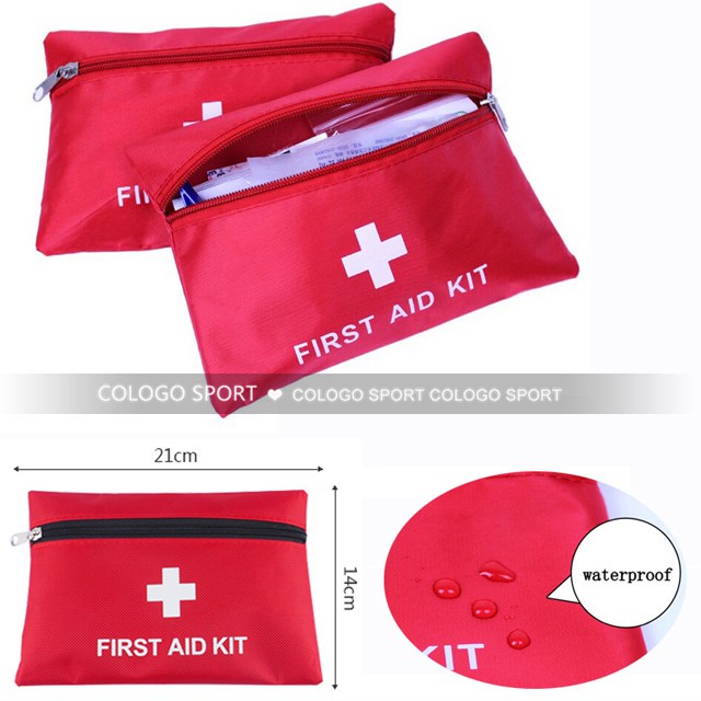 First Aid Emergency Kit Complete Set Home Travel Spare Medicine Kit ...
