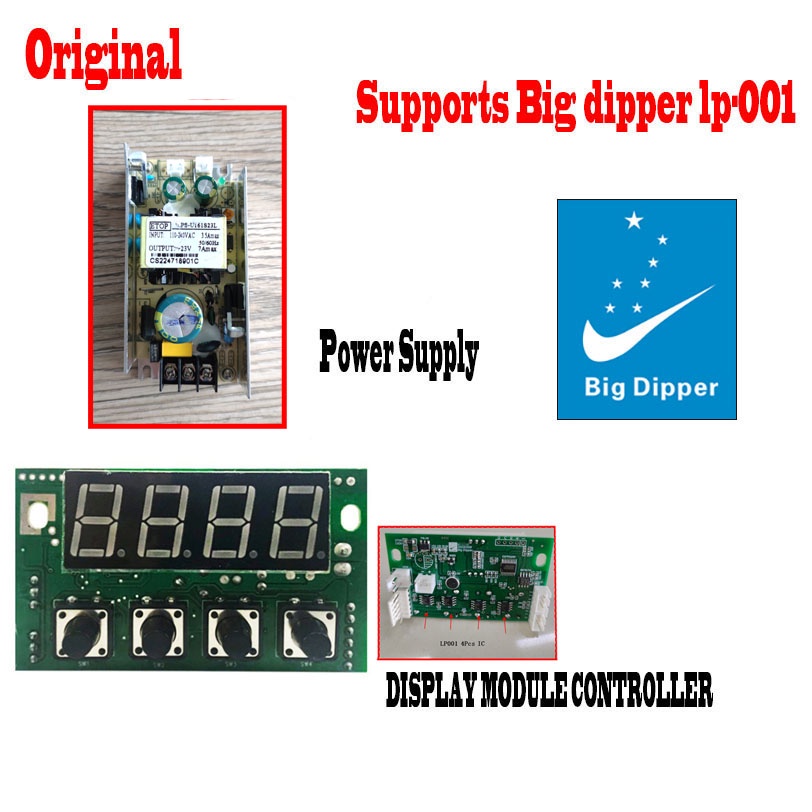 Big Dipper LP-001 Power Supply Power Board & Display Module Controller ...