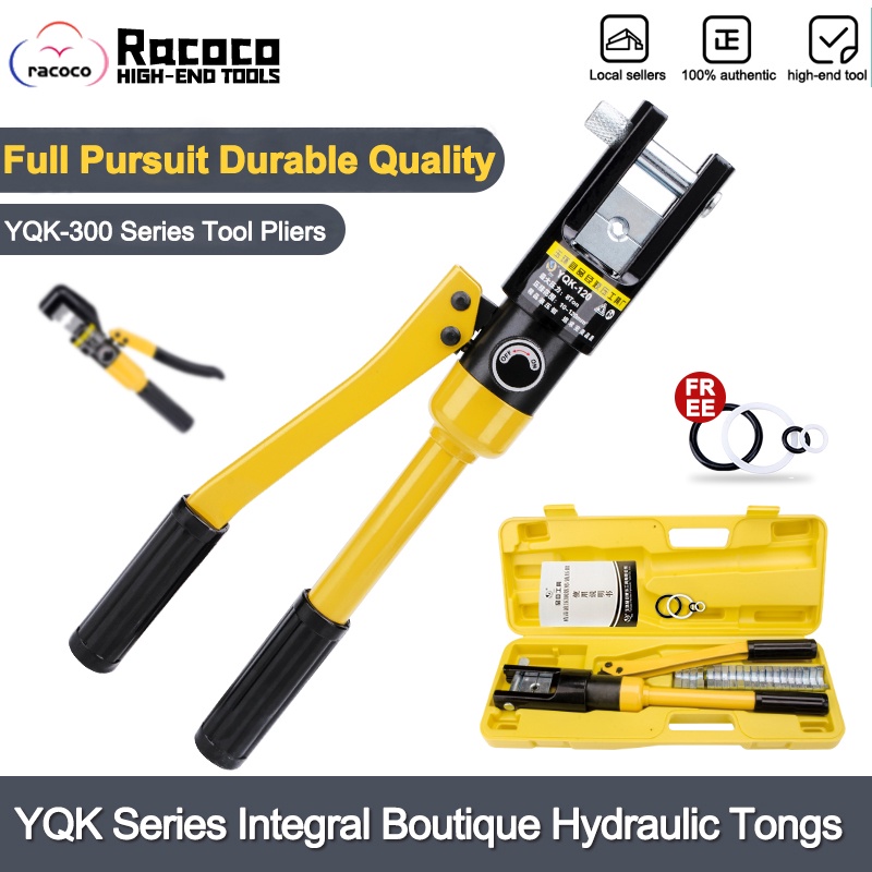 Hydraulic Crimper Tool Kit Manual Crimping Tools Tube Terminals Lugs ...