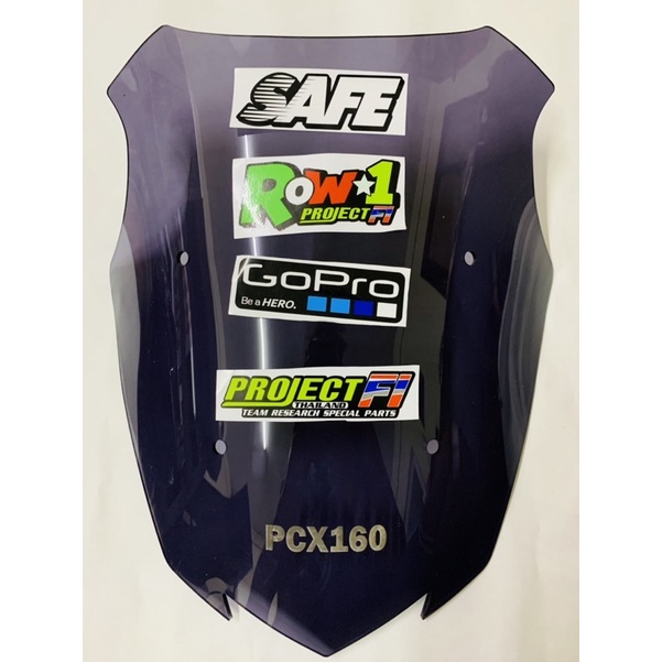 PCX VISOR FIT FOR DIY BRACKET WITH PCX160 LOGO | Shopee Philippines