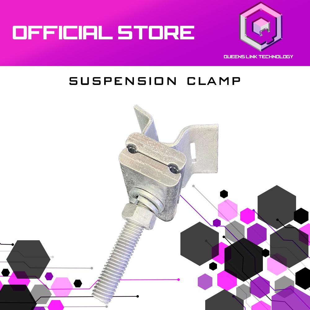 FIBER OPTIC MINI SUSPENSION CLAMP | Shopee Philippines