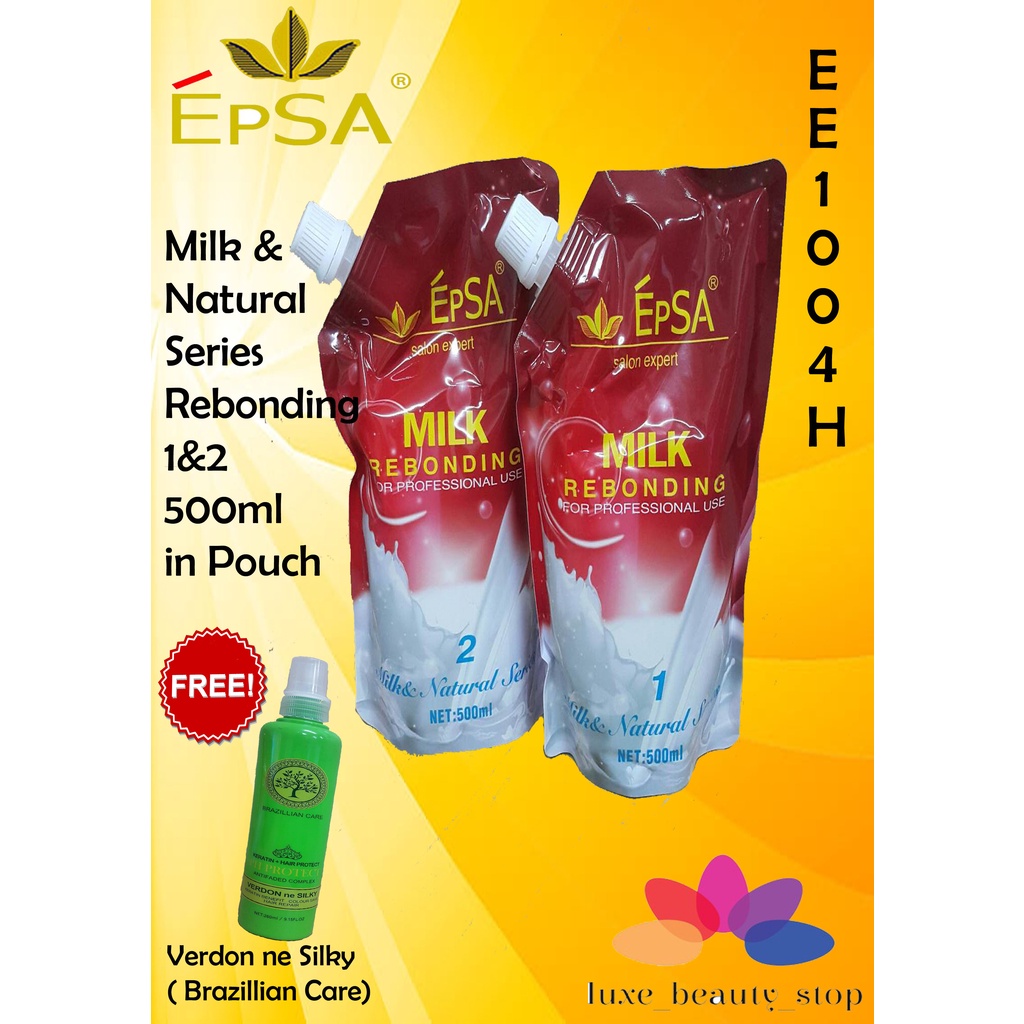EPSA Milk & Natural Series Rebonding Set | Shopee Philippines