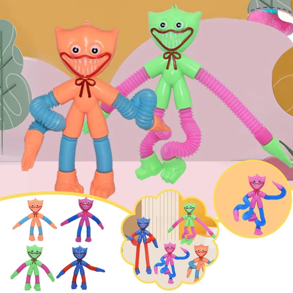 Poppy Playtime Toys Pop it Tube With Poppy Huggy Wuggy Toys Scary ...