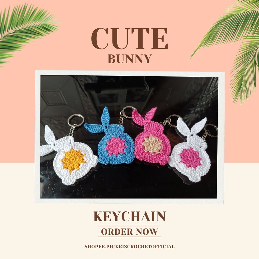 Cute Bunny / Rabbit Keychain | Shopee Philippines