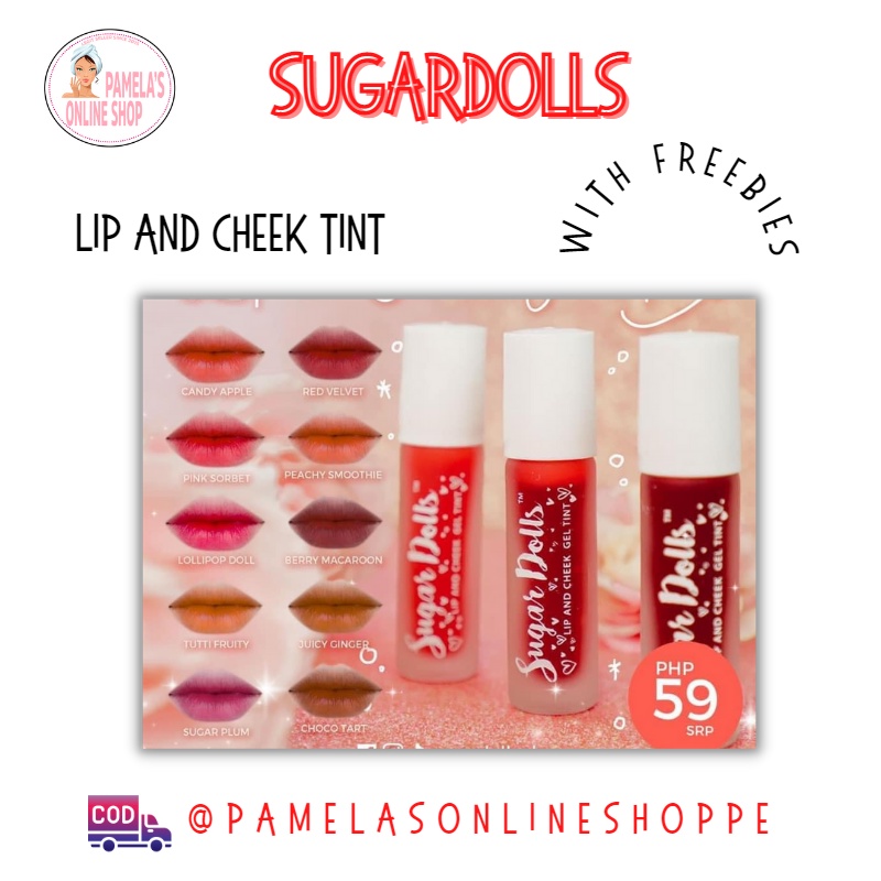 Sugardolls Ph Lip and Cheek Gel Tint | Shopee Philippines
