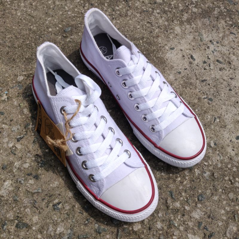 Advan Apolo Nytro Shoes Pure White Low Cut and High Top Ladies Sneakers ...