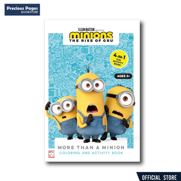 Minions - The Rise of GRU - More Than A Minion Coloring and Activity ...