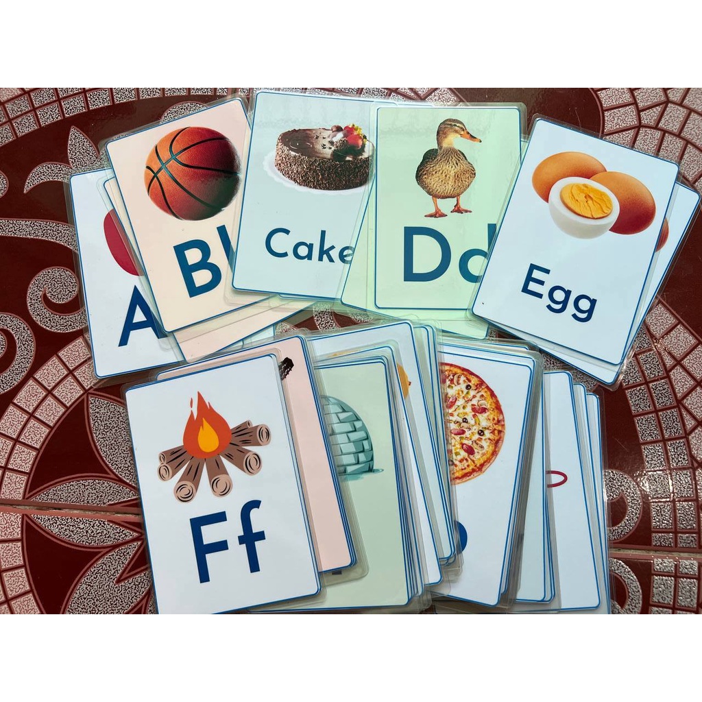 Flash cards or Flashcards educational materials for kids and toddlers ...