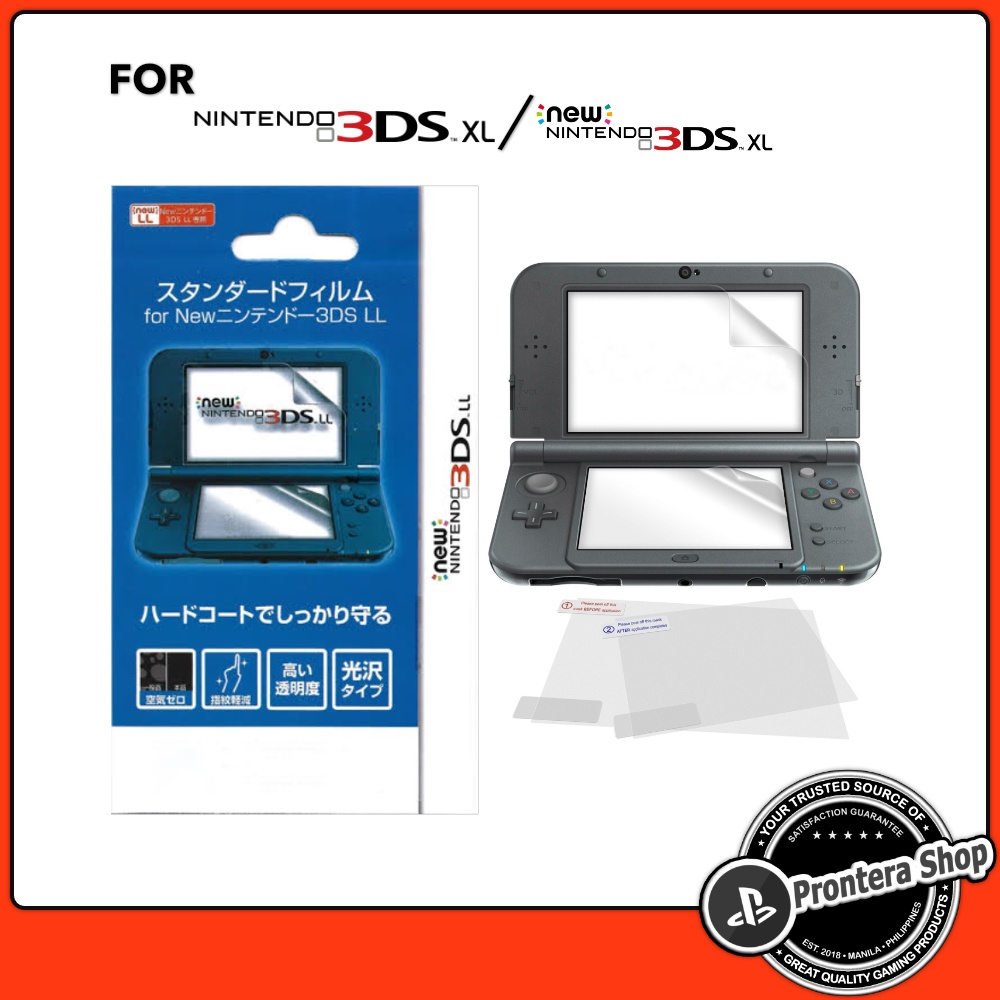 Nintendo New 3DS XL LL Premium Clear Film Screen Protector For Top & Bottom Panel (Accessory ...