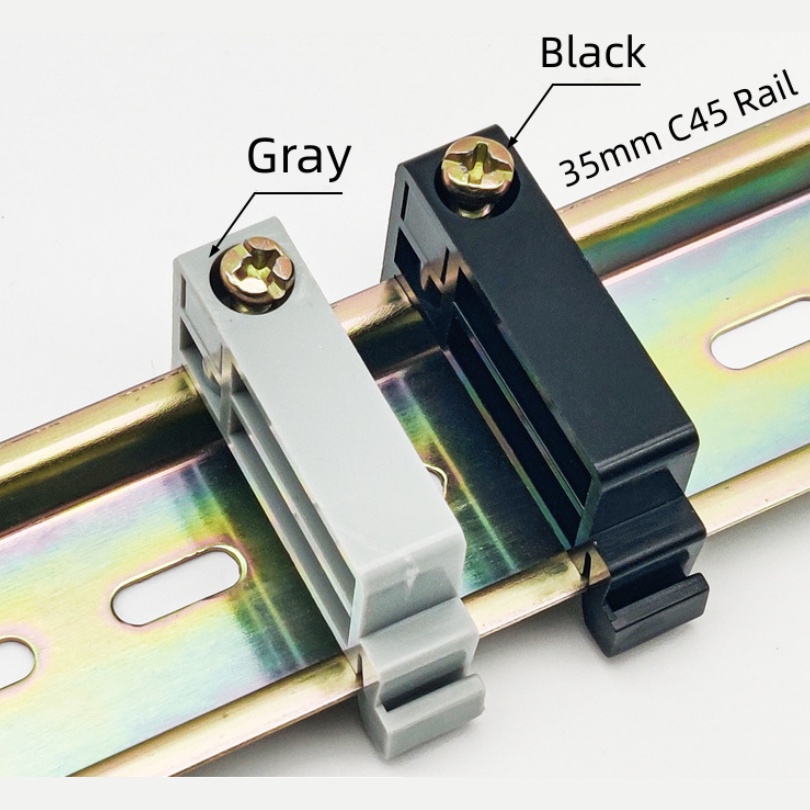 TBR-F Plastic Rail Terminal Block Fixing Piece for C45 Rail | Shopee ...