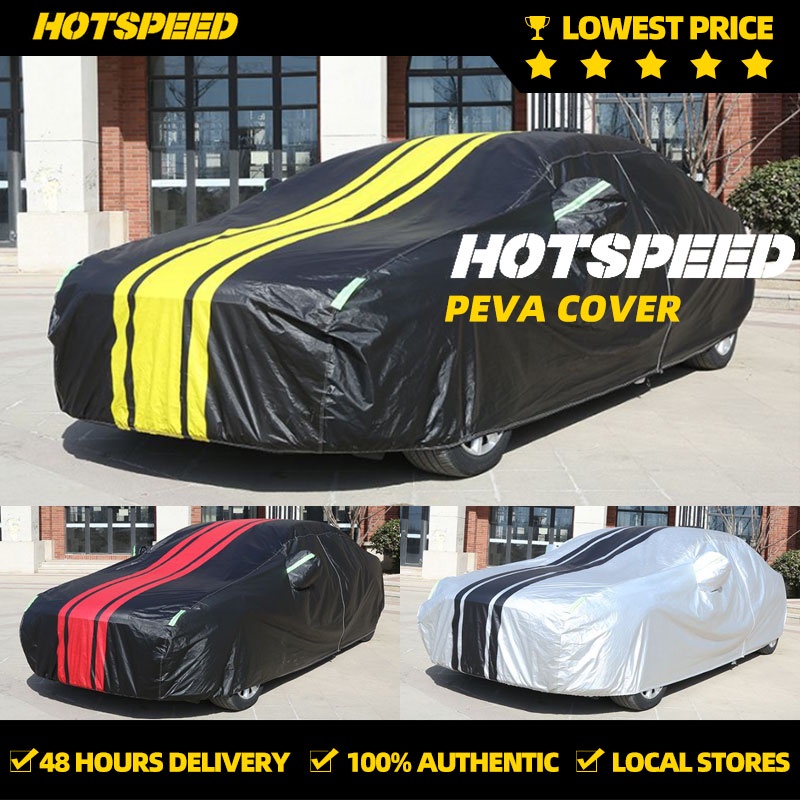 HOTSPEED Car Cover Sedan Waterproof For SUV Toyota Vios Innova Wigo ...