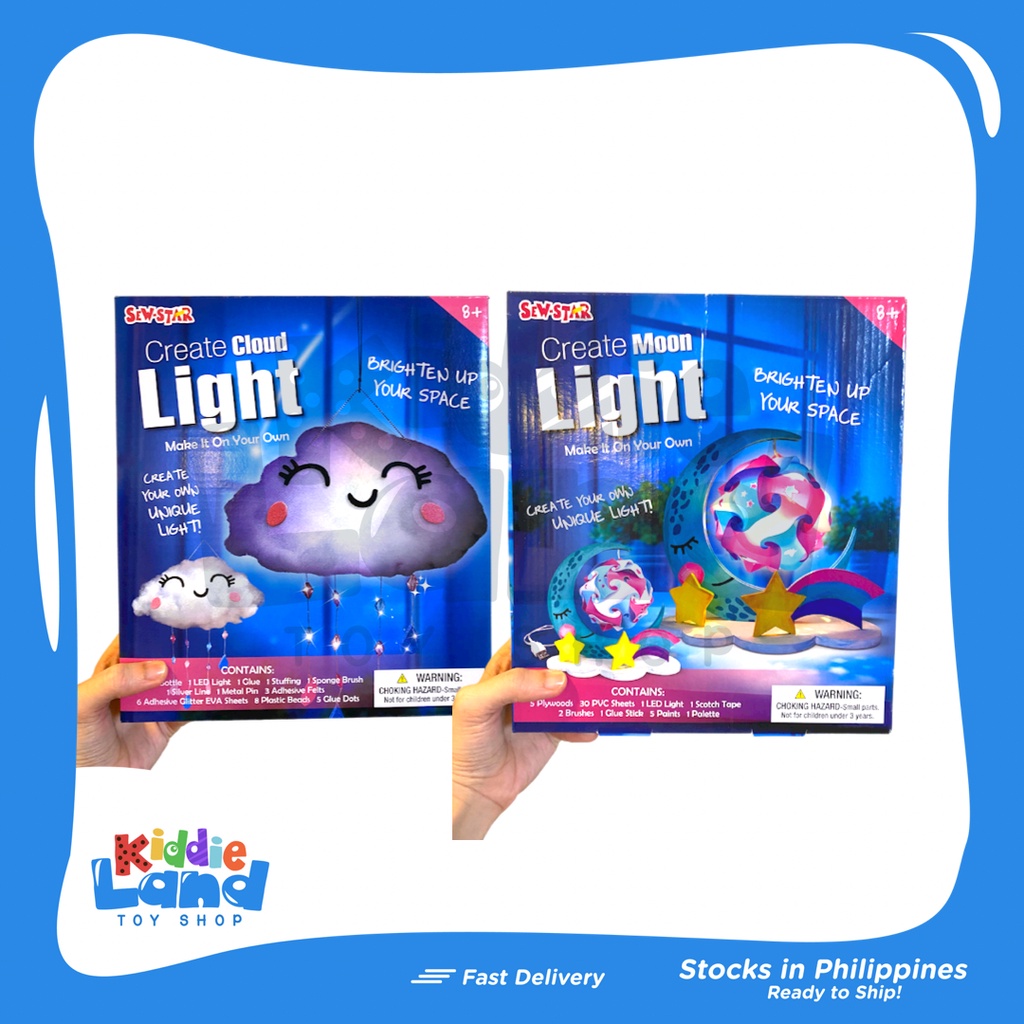 DIY cloud light moon light for kids educational toys activities for ...