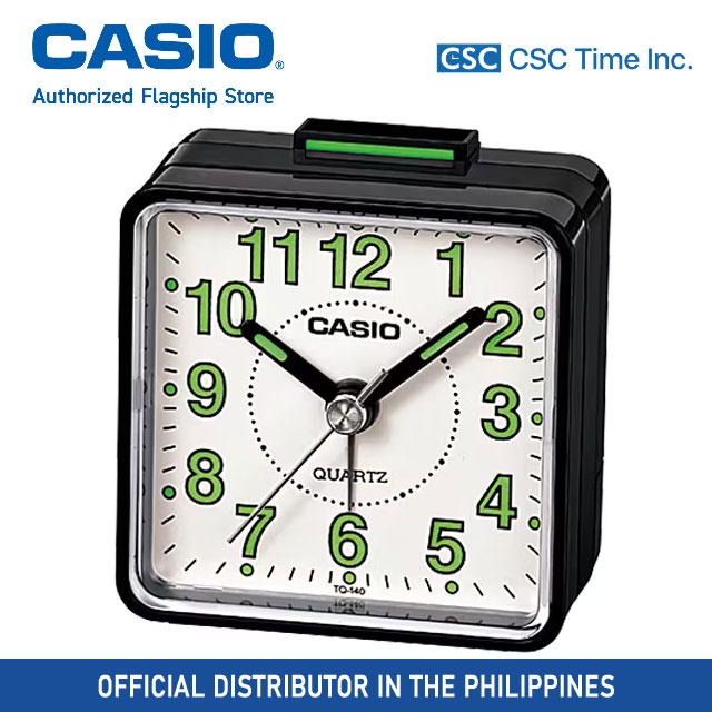 Casio Table Top Travel Alarm Clock (TQ-140-1BDF) | Shopee Philippines