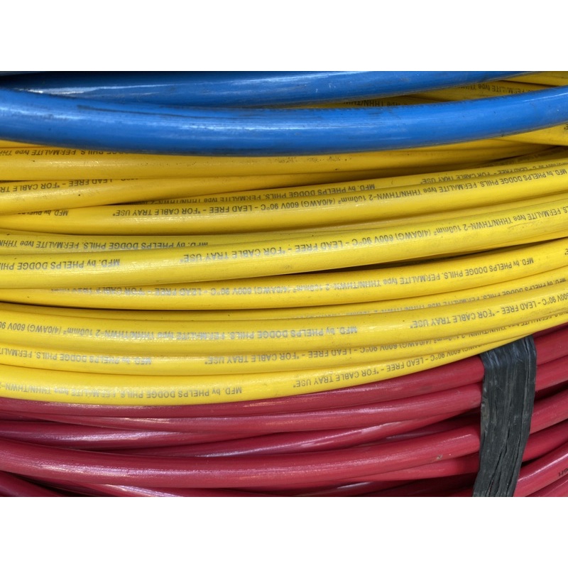 Phelps Dodge 100mm2(#4/0) THHN/THWN-2 Stranded (PER METER) | Shopee ...