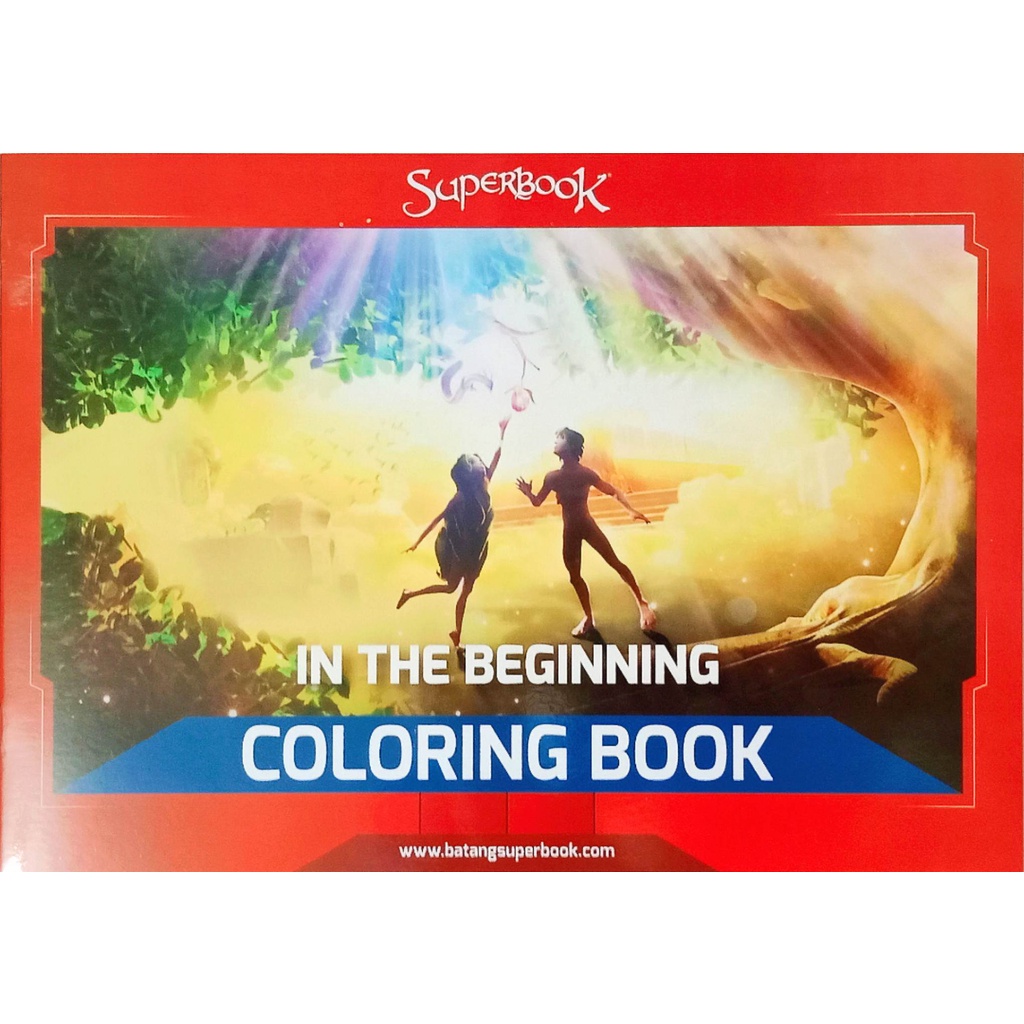 PCBS In The Beginning: SuperBook - Coloring Book | Shopee Philippines