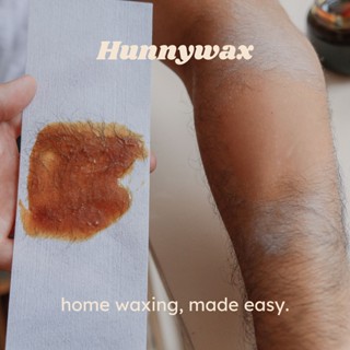 HUNNYWAX Sugar Wax JAR ONLY - NO STRIPS/STICKS - 100% natural hot/cold ...