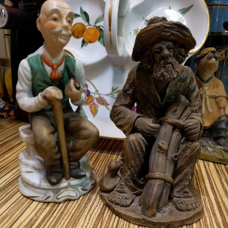 Old Man Stone / Ceramics Figurine Display | Shopee Philippines