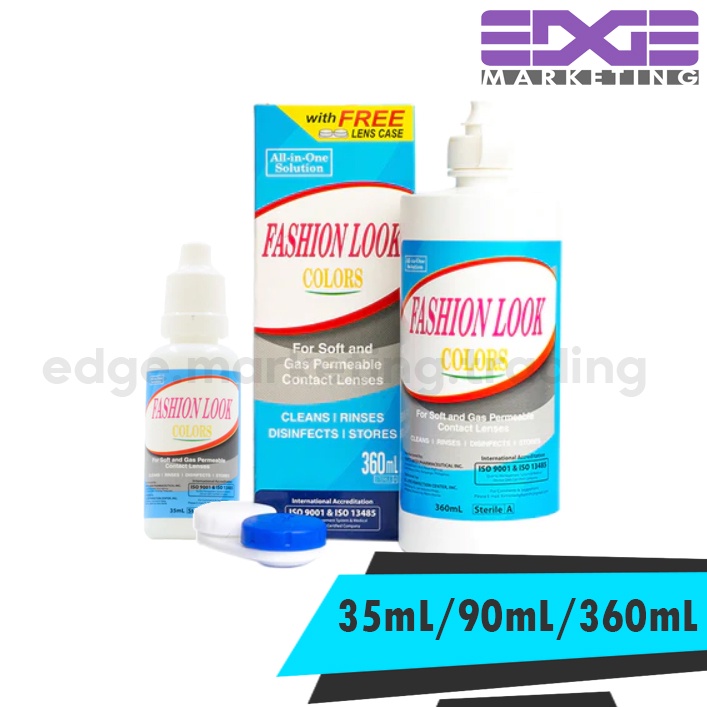Fashion Look Contact Lens Solution 35mL / 90mL / 360mL | Shopee Philippines