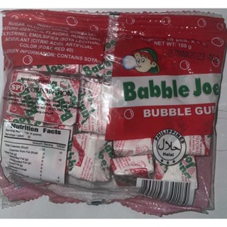 Babble Joe Bubble Gum, 25 pcs, sold per pack | Shopee Philippines